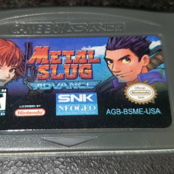 Video Games & Consoles | Metal Slug Advance Gba Video Game Gameboy ...